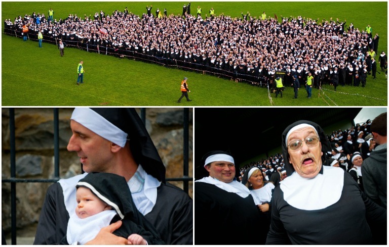 Largest gathering of people dressed as nuns | Guinness World Records