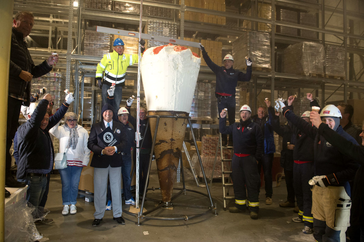 Tallest ice cream cone | Guinness World Records