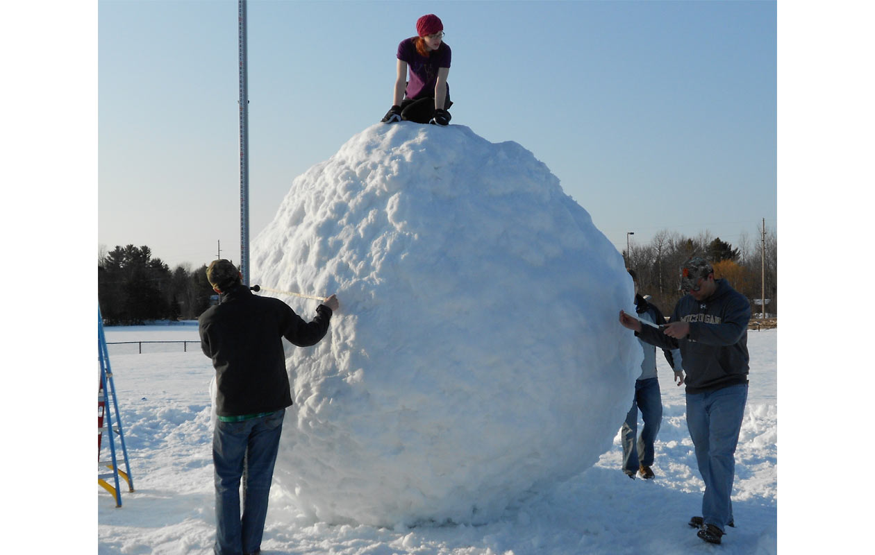 Largest snowball | Guinness World Records