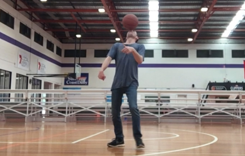 Longest duration spinning a basketball on the nose | Guinness World Records