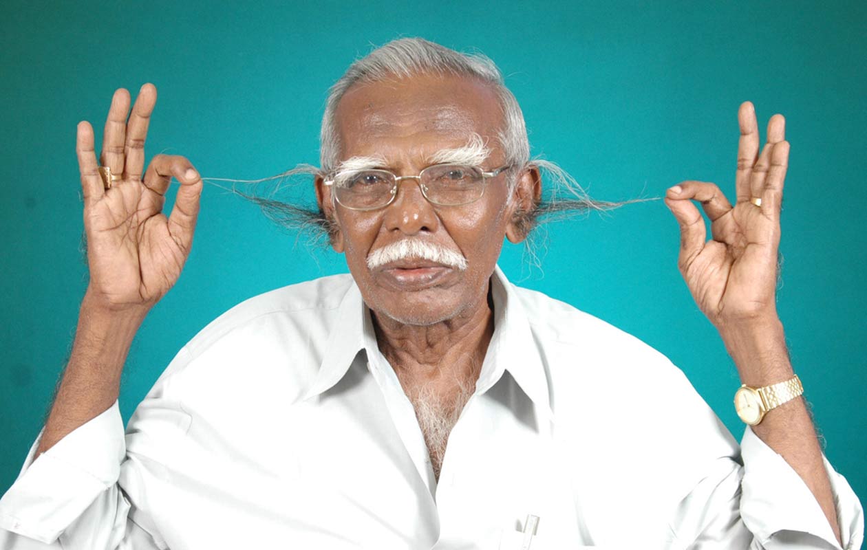 Longest ear hair (male) | Guinness World Records