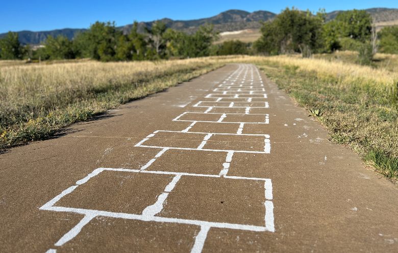 Longest hopscotch game | Guinness World Records