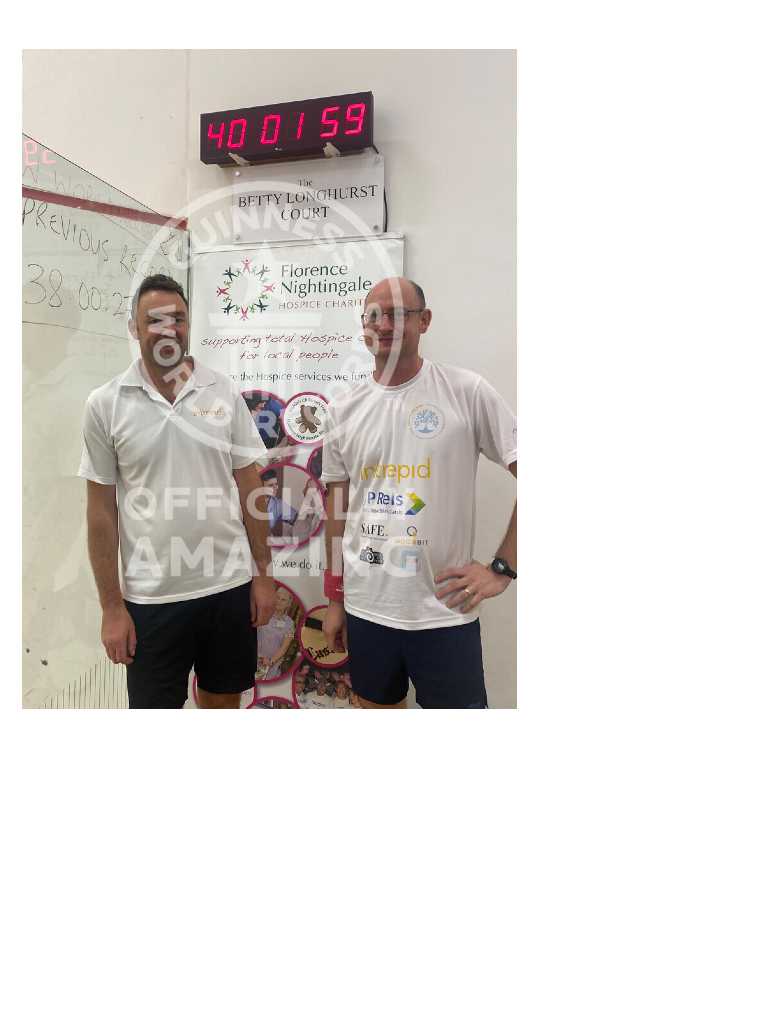 Longest squash marathon, singles | Guinness World Records