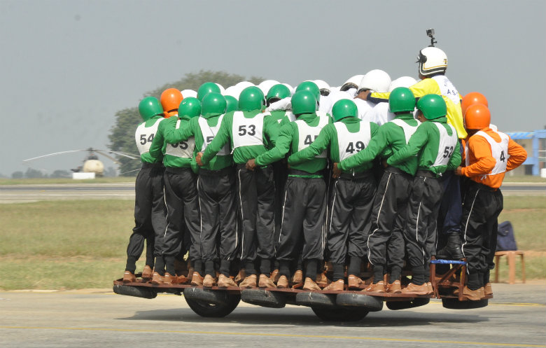 Most people on one motorcycle | Guinness World Records