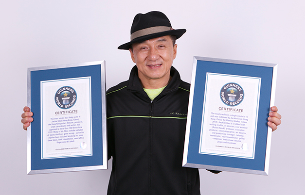 Most stunts by a living actor | Guinness World Records