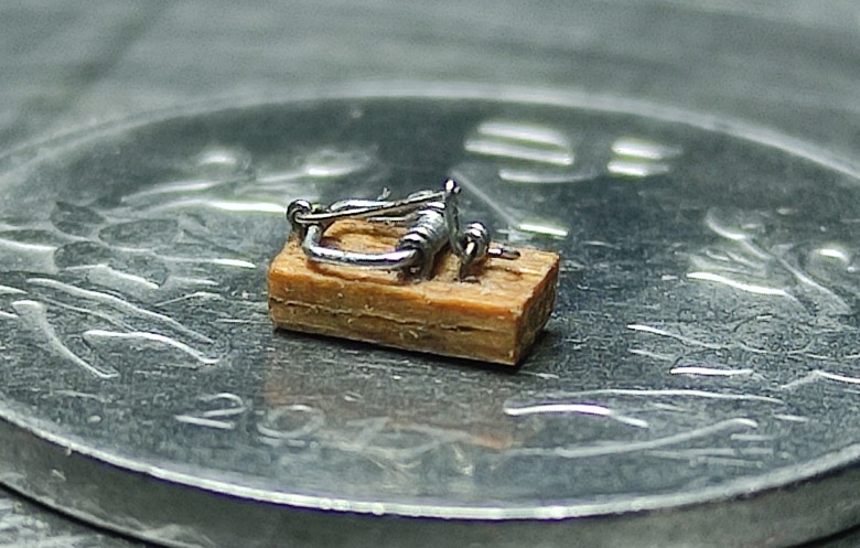 Smallest functioning mousetrap (replica) | Guinness World Records