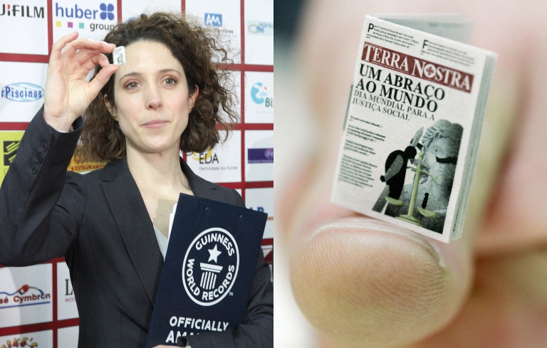 Smallest newspaper | Guinness World Records